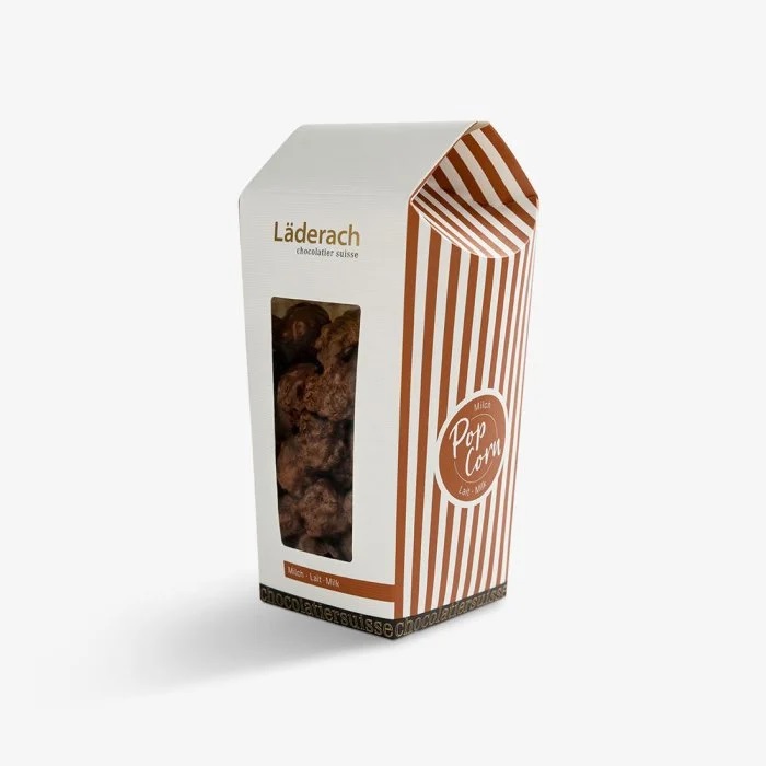 Popcorn Milk Chocolate | Läderach Chocolatier Suisse