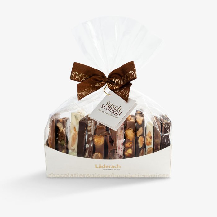 FrischSchoggi Gift Pack 350g | Läderach Chocolatier Suisse