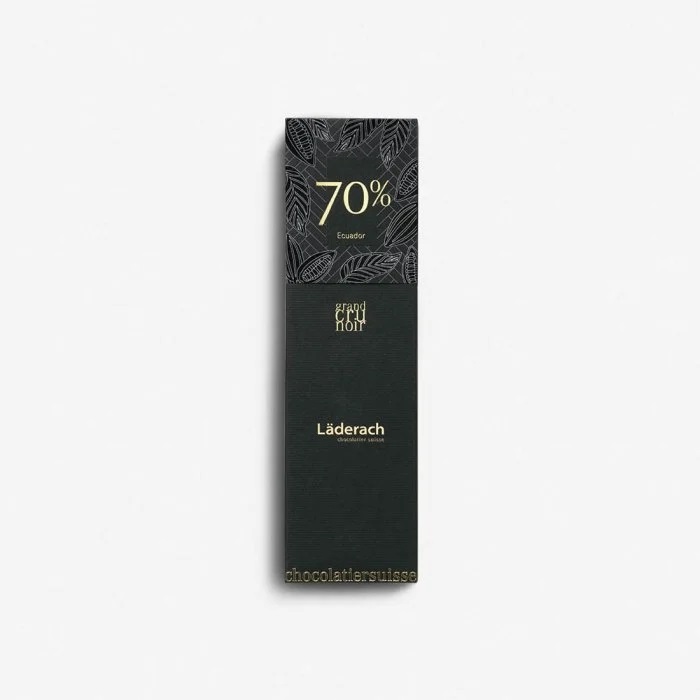 [VEGAN] Tablet Grand Cru Ecuador 70% | Läderach Chocolatier Suisse