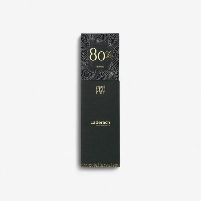 [VEGAN] Tablet Grand Cru Trinidad 80% | Läderach Chocolatier Suisse