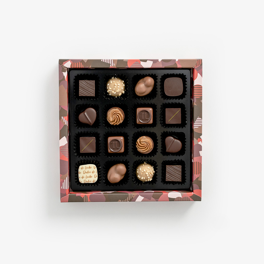 Mini Praline Gift Box, 16pcs | Läderach Chocolatier Suisse