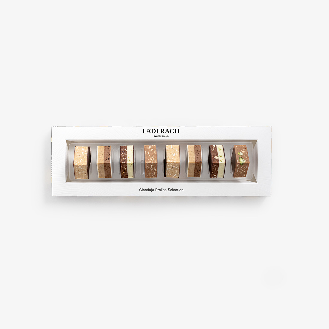 Gianduja Praline Gift Box 8pcs | Läderach Chocolatier Suisse
