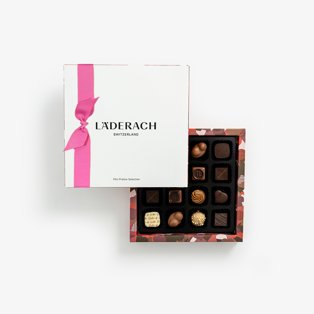 Mini Praline Gift Box, 16pcs | Läderach Chocolatier Suisse
